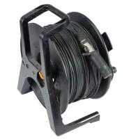 China 500 Meter Portable Field Deployable Tactical Fiber Reel Indoor / Outdoor for sale