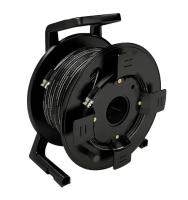 China 500 Meter Portable Field Deployable Tactical Fiber Reel Indoor / Outdoor for sale