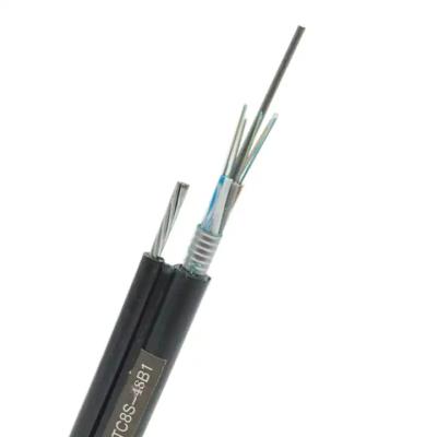 China ODM OEM Figure 8 Cable Self Supporting Fiber Optic Cable 12 Core Single Mode GYTC8S for sale