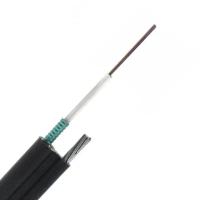 China 8 Core Single Mode Fiber Optic Cable Armoured Aerial Figure 8 Optical Fiber Cable for sale