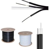China Communication Indoor Outdoor Fiber Optic Cable SM 1hilo 2 Core Fiber Drop Cable 1km for sale