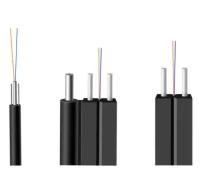 China Communication Indoor Outdoor Fiber Optic Cable SM 1hilo 2 Core Fiber Drop Cable 1km for sale