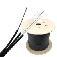 China Communication Indoor Outdoor Fiber Optic Cable SM 1hilo 2 Core Fiber Drop Cable 1km for sale