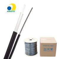China Fiber Optical Drop Cable 1 Core 2 Core Asu Flat LSZH Jacket FTTH Fiber To The Home for sale