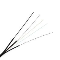 China 2 Core FTTH Drop Cable G657A1 LSZH Jacket Fig 8 Self-Supporting Aerial Flat FTTH Fiber Optic Drop Cable for sale