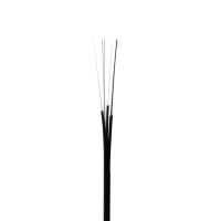 China 2 Core FTTH Drop Cable G657A1 LSZH Jacket Fig 8 Self-Supporting Aerial Flat FTTH Fiber Optic Drop Cable for sale