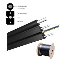 China FTTH 1Core 2 Core G657A2 G657A1 Optical Cable Self Support Fiber Optic Cable Steel Wire for sale