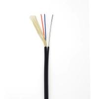 China 1 Core 2 Core FTTH Round Drop Cable For America Canada Network Market for sale