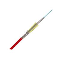 China Single Mode Armored Fiber Optic Cable / Fibre Optic Multicore Cable ODM OEM for sale