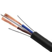China Hybrid Fiber Power Cable Outdoor Aerial Underground Direct Buried Fiber Optic Cable for sale