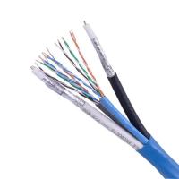 China OEM Hybrid Fibre Coaxial Cable Bundled HNC-3 Hybrid & Composite Cable Cat5e 24AWG for sale