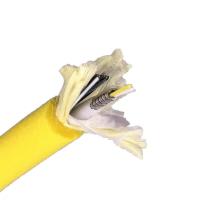 China 6 8 16 Core Communication Fiber Optic Cable Single Jacket Hybrid Fiber Coaxial Cable for sale