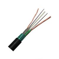 China Outdoor Hybrid 4 Core Fiber Optic Cable For USA UK EUROPE MARKET for sale