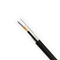China FTTP Toneable Tight Buffered Flat Drop Cable GYFJBC8Y 2 Core Single Mode Fiber Optic Cable for sale