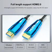 China ODM OEM High Speed HDMI Cable 20 HDR ARC 4K Active Optical HDMI Cable 4K*2K 60Hz for sale