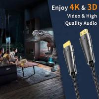 China 1080P 4K HDMI Male To Male Cable 2.0 HDMI Fiber Optical Cable 1M 2M 3M 5M 10M  30M 50M 100M for sale