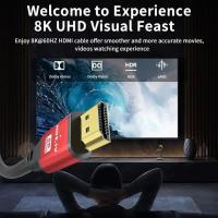 China Ultra High Speed Hdmi 2.1 Cable HD 8K 60Hz 4K 120Hz Customized Mobile Video HDMI Cable For Phone TV Com for sale