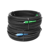 China SC/UPC SC/APC Fiber Jumper Waterproof FTTH Outdoor Drop Cable G657A for sale