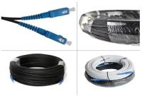 China FTTX Armored Fiber Patch Cable Waterproof OEM Fiber Optic Cable With SC Connector for sale