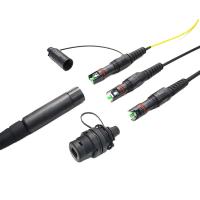 China Waterproof Armored Outdoor Fiber Optic Patch Cord IP68 Fiber Jumper Connector Types for sale