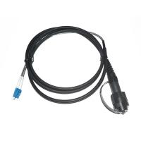 China Waterproof Tactical Fiber Optic Cable SM 12 Core 24 Core OM3 OM4 ODVA MPO MTP Connector for sale