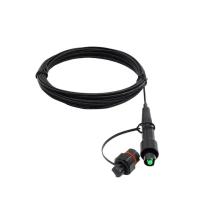 China 2m Mini SC Outdoor Fiber Optic Patch Cord Single Mode Simplex SC APC Fiber Cable 5.0mm for sale