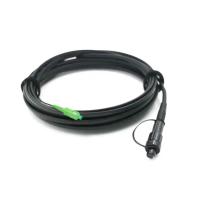 China FTTH FTTA Drop Cable Patch Cord , Outdoor Custom Fiber Patch Cord Compatible SC Jumper for sale