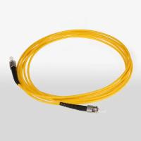 China ST/UPC-ST/UPC Single Mode Single Core Optical Fiber Cable Patch Cord SM Network Level Jumpers for sale