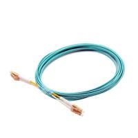 China FTTH Fiber Optic Jumper LC-LC OM3 Duplex 3m 5m Fiber Optic Patch Cord Multimode for sale