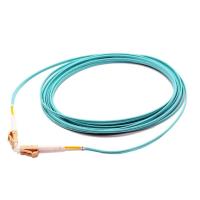 China FTTH Fiber Optic Jumper LC-LC OM3 Duplex 3m 5m Fiber Optic Patch Cord Multimode for sale
