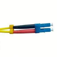 China FC/SC/LC/ST UPC Polish Single Mode Fiber Jumpers 3m Yellow Fiber Patch Cable for sale