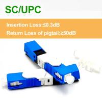 China Fiber Optic Mechanical Splice FTTH Fast Connector for Electronic Components for sale