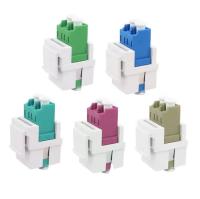 China LC/UPC To LC/UPC Single Mode Fiber Optic Adapter Coupler LC Duplex Fiber Optic Adapter for sale
