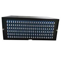 China 6U 96 144 288 Core Port Rack Mount ODF Splice Tray With LC SC FC ST Adapter / Fiber Pigtail for sale