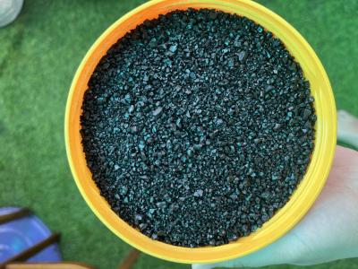 China Shiny Super Potassium Humate Granules of High Solubility Enhance Plant Growth for sale