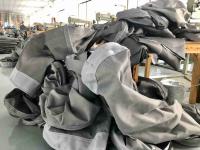 China 400gsm Pulse Jet Glassfiber Filter Bags , Water Repellent Fiberglass Woven Fabric for sale