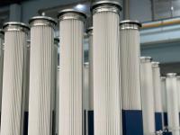 China Pulse Spunbond Top Loaded Pleated Filter Cartridge Elements for Cement Plant for sale