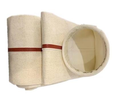 China Anti Abrasion Dust Collector Industrial Filter Bags Nomex 800gsm for sale