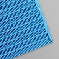 China Yellow Nonwoven Conveying Spiral Filter Belt 800gsm Spiral Dryer Fabrics for sale