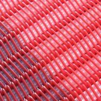 China Red Endless Spiral Dryer Conveyor Belt Heat Setting 800gsm - 2000gsm for sale