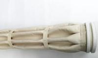 China Ryton PPS Pleated Filter Bags Double Layer 150mm Diameter Seal Cuff Bead Cuff for sale