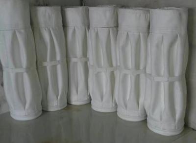 China 130mm PTFE Pleated Filter Bags 8 Pleats Bead Cuff Seal Cuff for sale