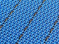 China Ventilation Polyester Mesh Conveyor Belt Heat Setting For Wooden Panels Processing for sale