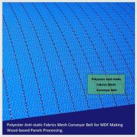 China Polyamide PVC Polyester Conveyor Belt For Wooden Panels Fiber Board for sale