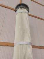China PPS Dust Collector Pleated Filter Cartridge MTR Top Loaded Anti-Static for sale