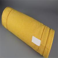 China Polyamide P84 Industrial Dust Filter Bag Yellow Color for sale