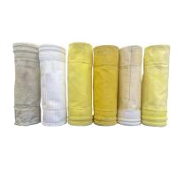 China 550g Polyester Needle Felt Striped Filter Bag Regular Temperature for sale