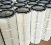 China Folding Filter Cartridge with High-Efficiency Filtration 0.1 to 10 Micrometers Accuracy and 80-120°C Temperature Resistance for sale