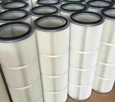 China Folding Filter Cartridge with High-Efficiency Filtration 0.1 to 10 Micrometers Accuracy and 80-120°C Temperature Resistance for sale