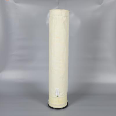 China PTFE Coated AC500PTFE Filter Bag with 500 GSM Needle Felt for 260°C Continuous Temperature Industrial Applications for sale